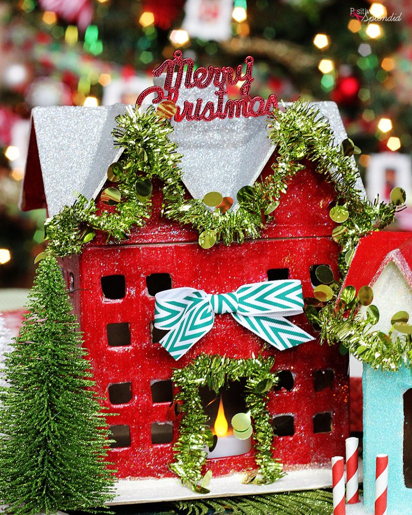 DIY Miniature Holiday Houses - Positively Splendid {Crafts, Sewing ...