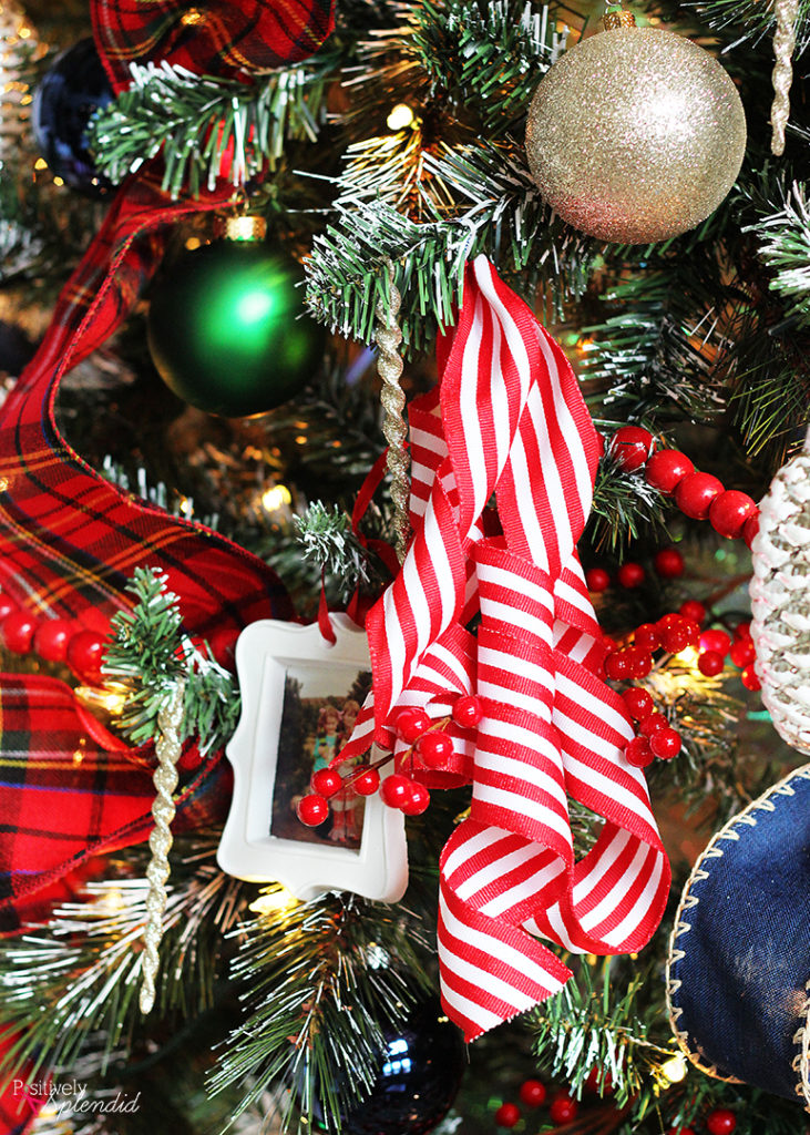 Traditional Plaid Christmas Tree #MakeitwithMichaels - Positively ...