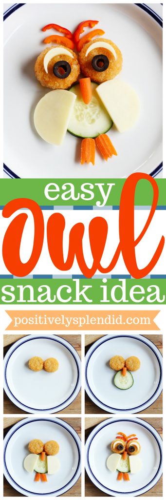 Owl Kids’ Snack Idea - Positively Splendid {Crafts, Sewing, Recipes and ...