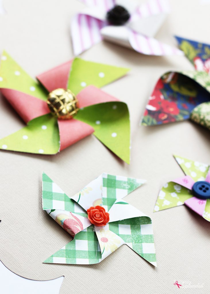 How to Make Paper Pinwheels - Positively Splendid {Crafts, Sewing ...