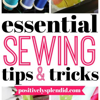 55 Easy Sewing Projects for Beginners - Positively Splendid