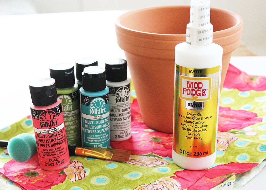 How to Make Fabric Clay Pots - Positively Splendid {Crafts, Sewing ...