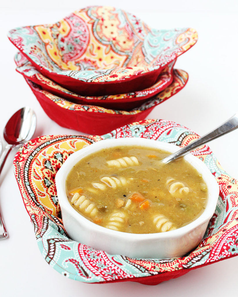 Microwave Bowl Cozy Pattern - Positively Splendid {Crafts, Sewing ...