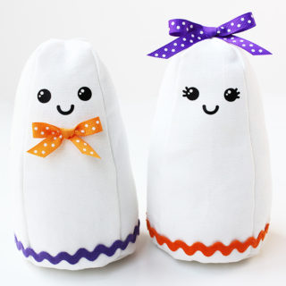 Ghost Plushie Pattern - Positively Splendid {Crafts, Sewing, Recipes ...