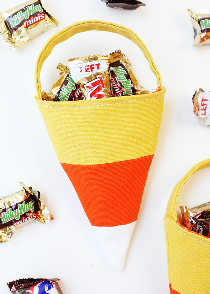 Candy Corn Treat Bags - Positively Splendid {Crafts, Sewing, Recipes ...
