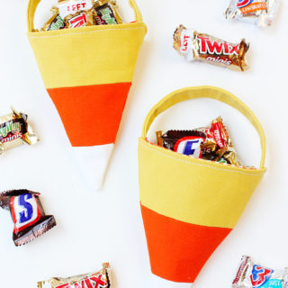 Candy Corn Treat Bags - Positively Splendid {Crafts, Sewing, Recipes ...